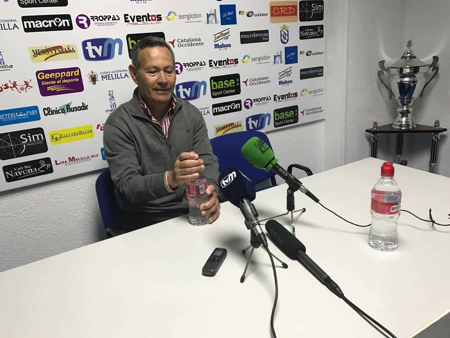 Juan Moya: “El equipo lo ha dado todo por ganar” - UD Melilla