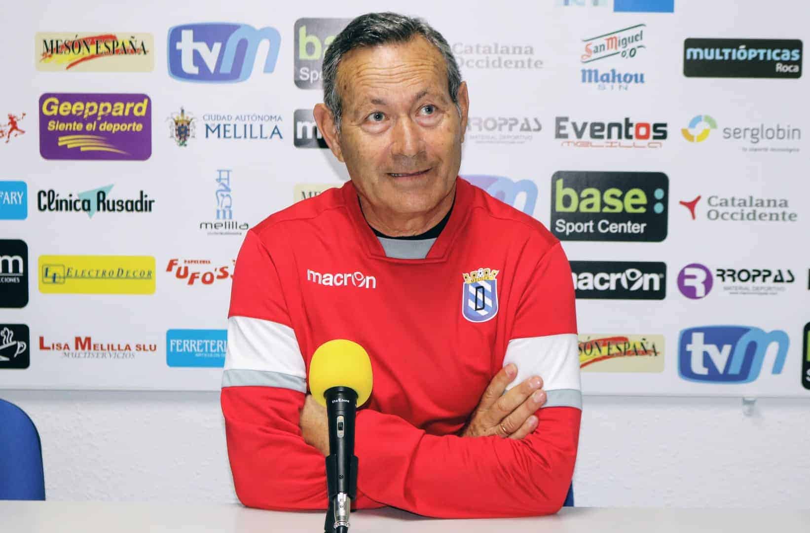 Juan Moya: “Vamos a salir a ganar” - UD Melilla