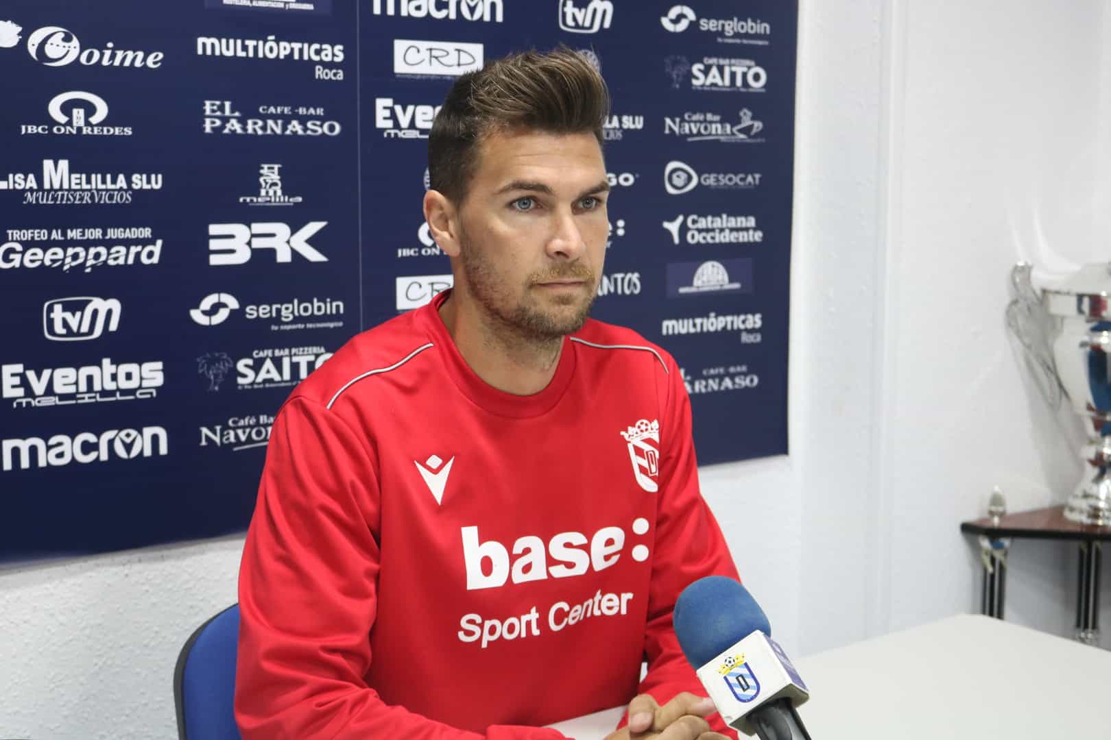 Víctor Cea analiza el próximo encuentro ante el Sanse - UD Melilla