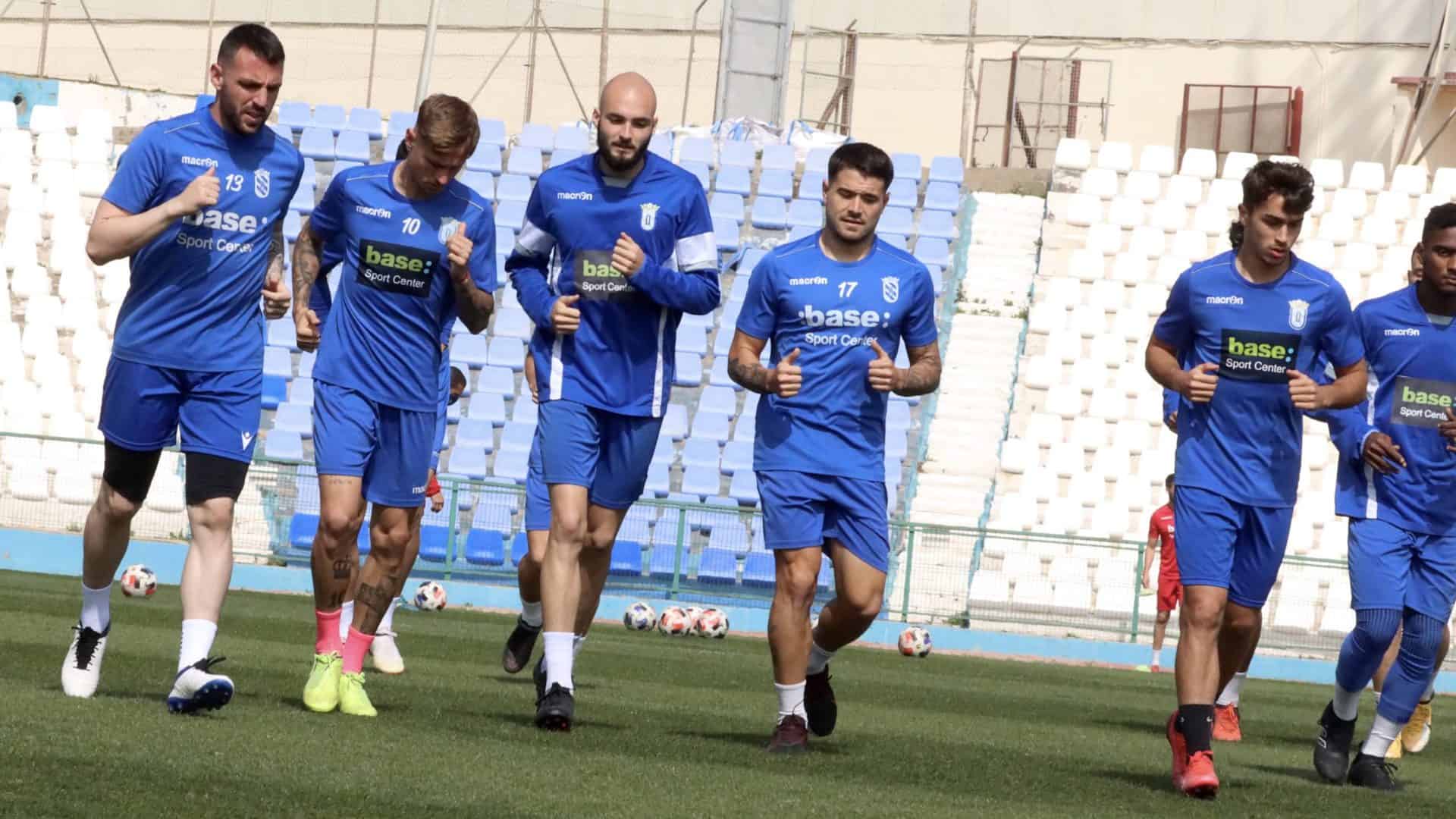 Los azulinos centrados desde ya en el choque ante Las Rozas - UD Melilla