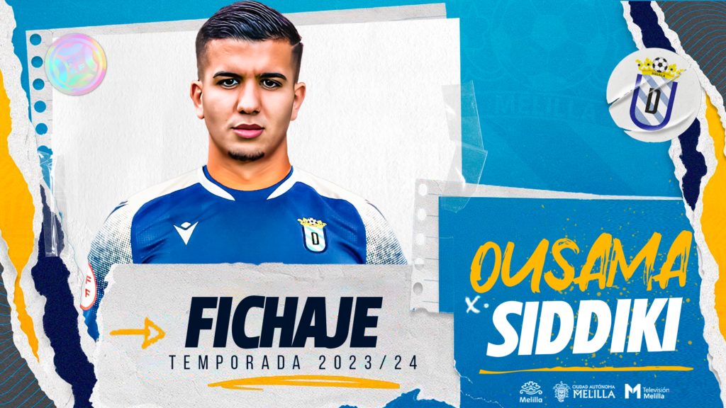Ousama Siddiki se suma al proyecto azulino en Primera RFEF - UD Melilla