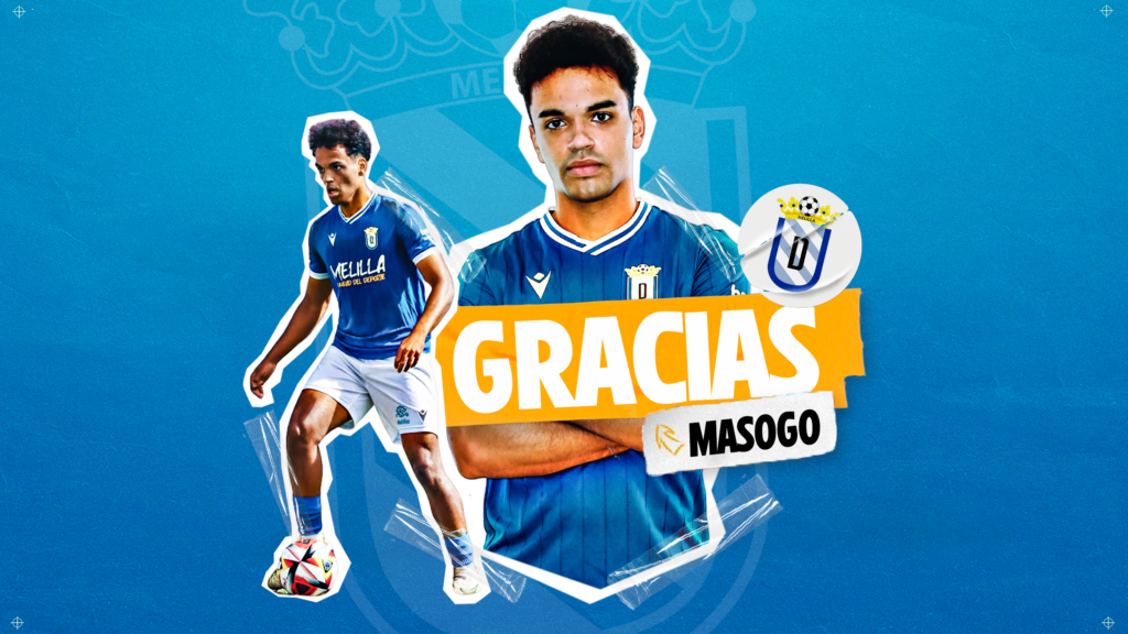 Masogo abandona la disciplina azulina - UD Melilla