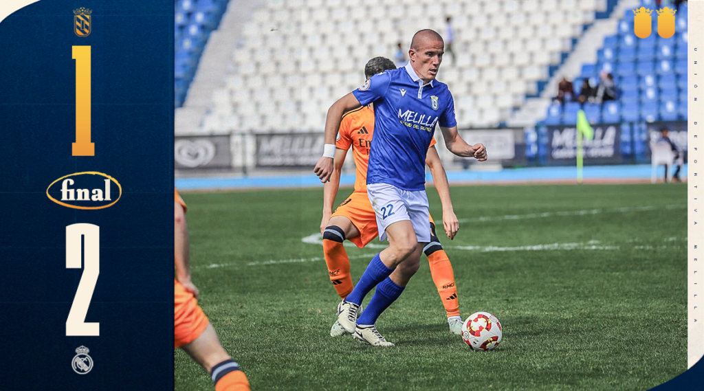Los azulinos caen ante el Real Madrid C – UD Melilla